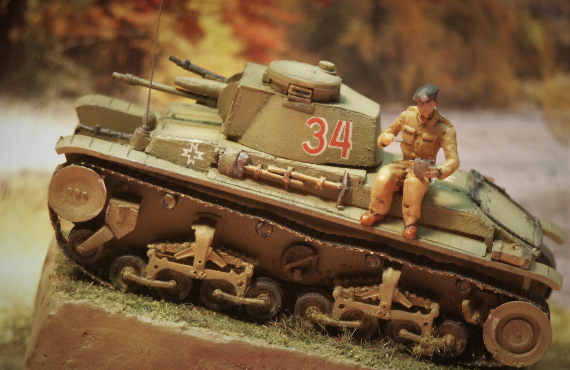 Stephen Brezinski 1/72nd Romanian PzKpfw 35(t)
