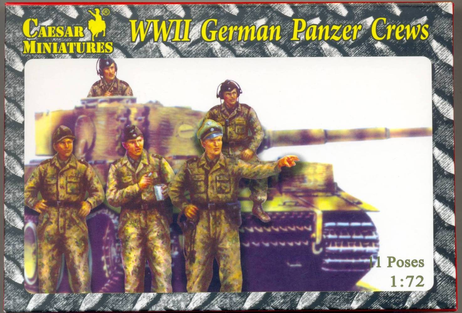 Caesar Miniatures WWII German Panzer Crews