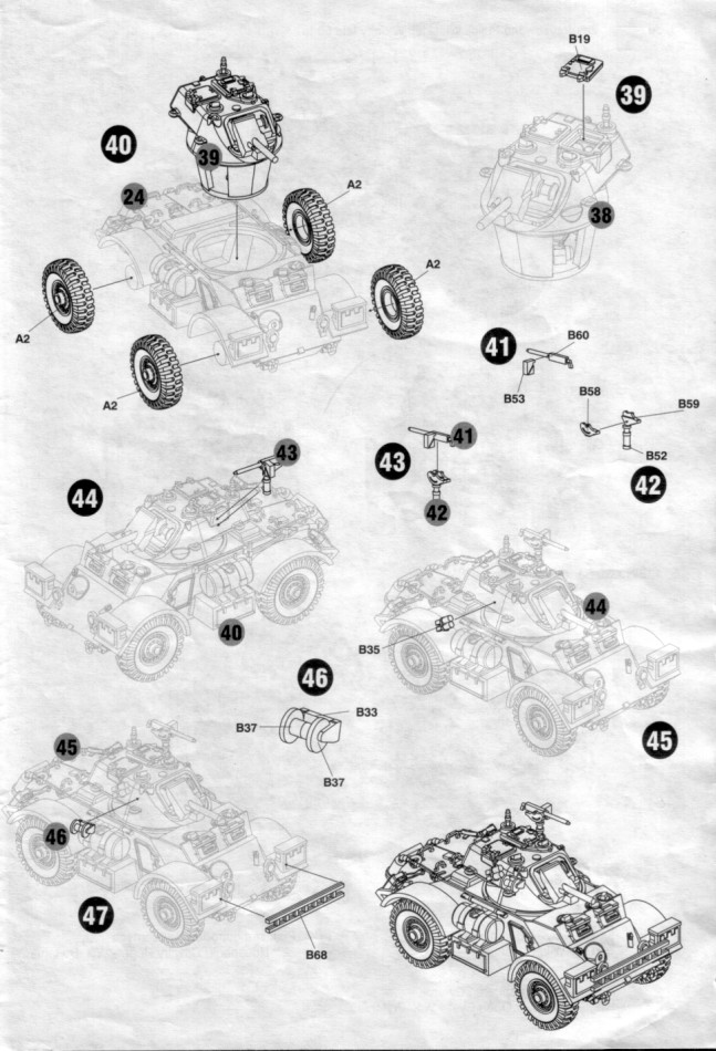 RPM, Staghound Mk II, kit no. 72311